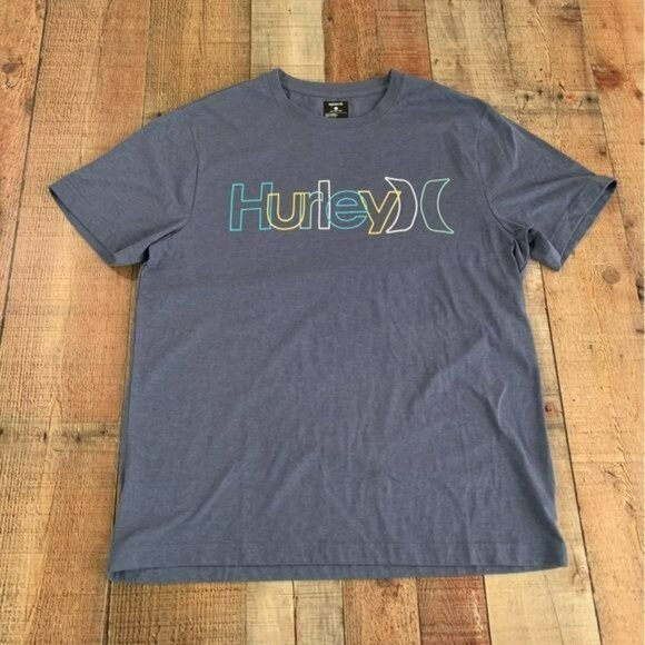 Hurley | Shirts | Hurley Mens Size Large Short Sleeve Graphic Logo ...